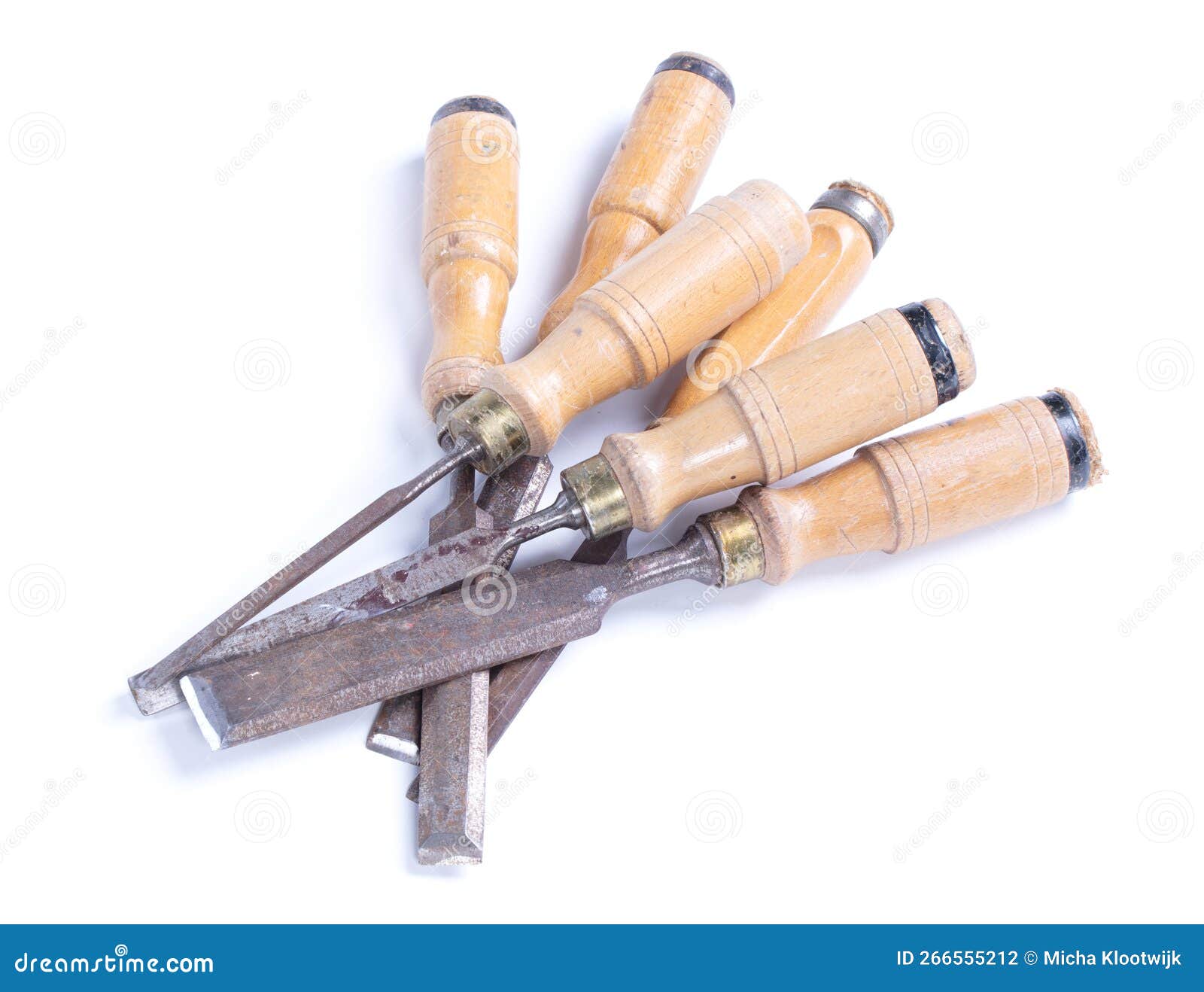 Wood Chisels Isolated on White Background Stock Photo - Image of gouge ...