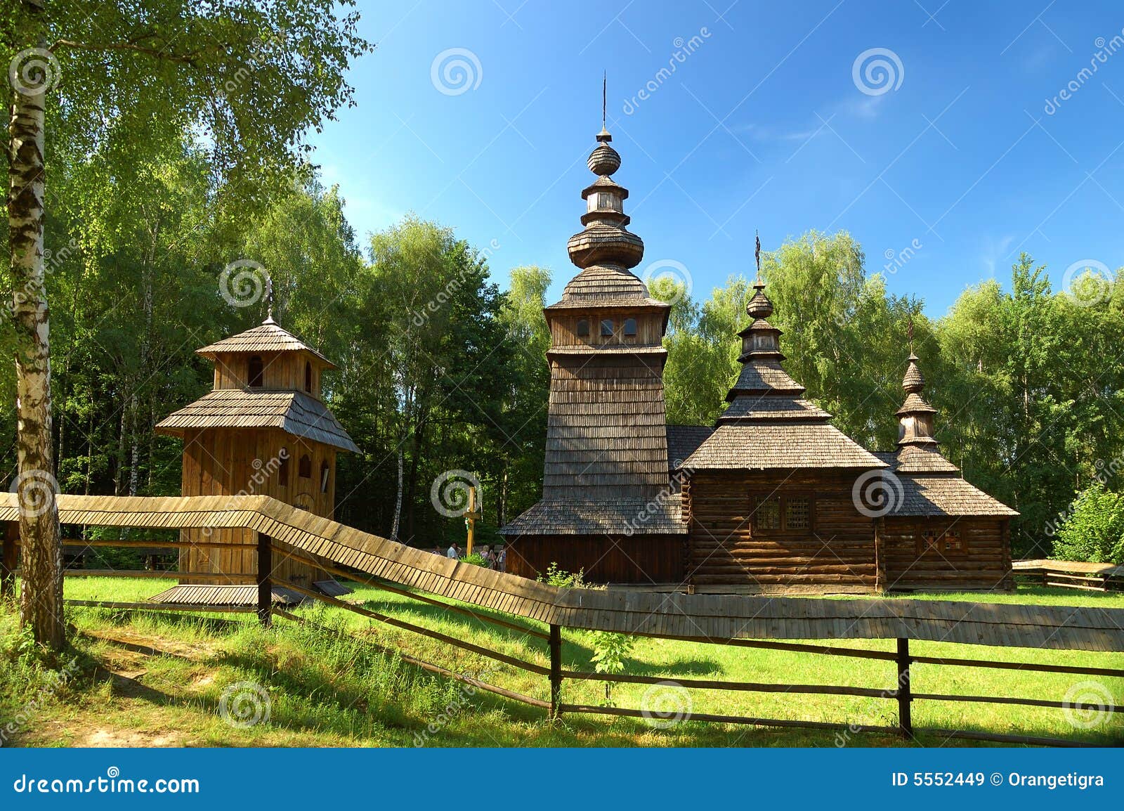 Wood church stock image. Image of wood, belief, construction - 5552449