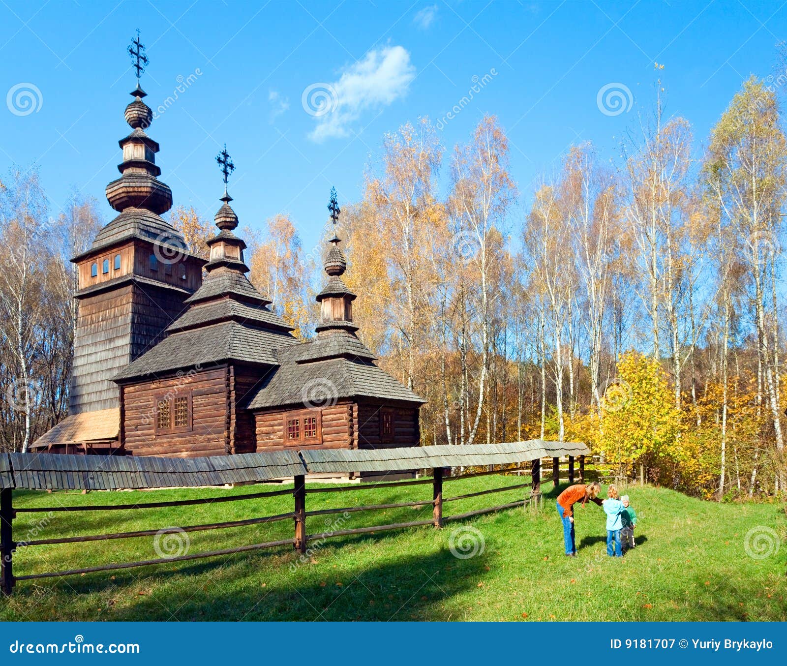 Wood church stock image. Image of mother, church, carpathian - 9181707