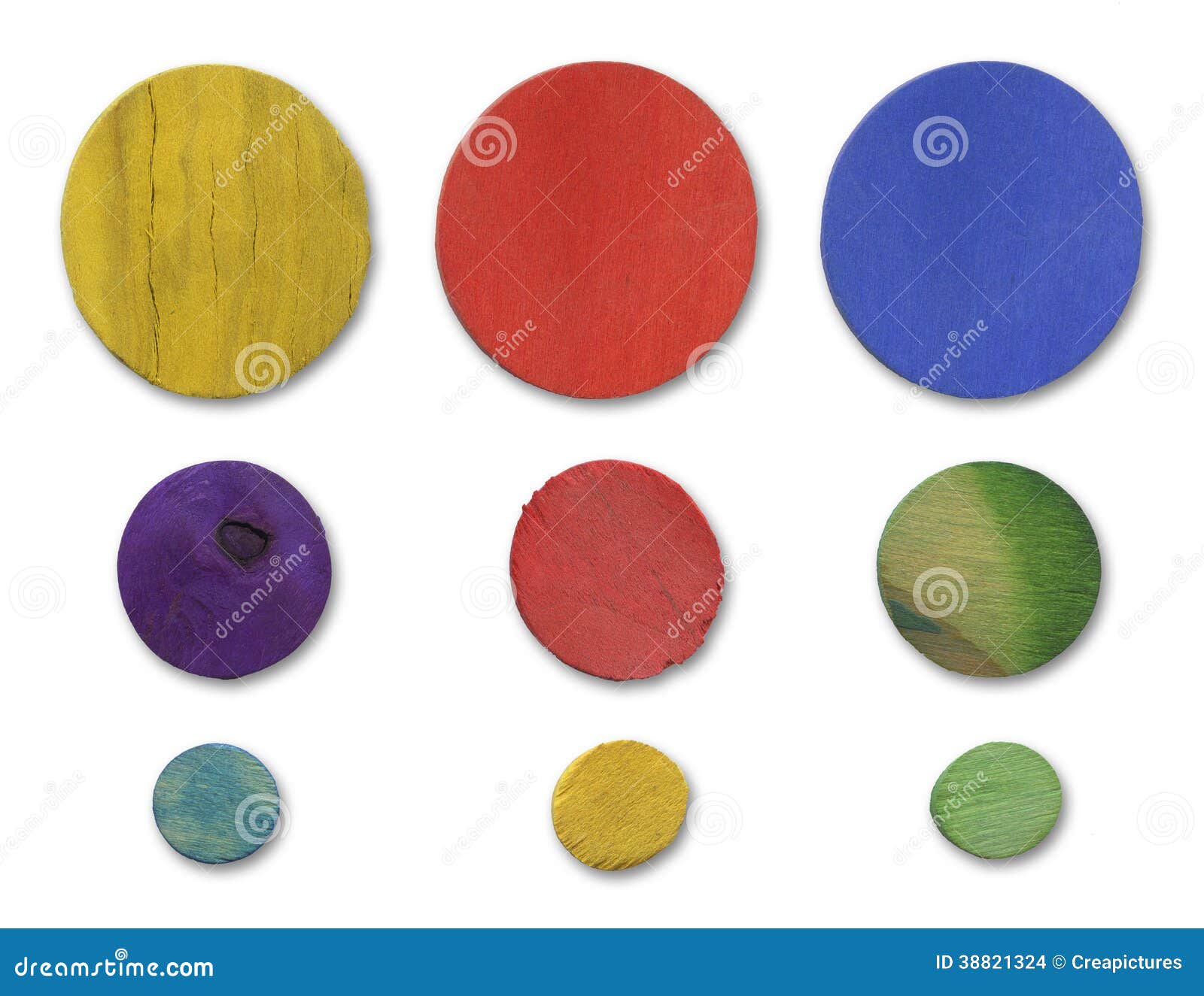 Wood Circle Set stock photo. Image of woodn, pattern - 38821324