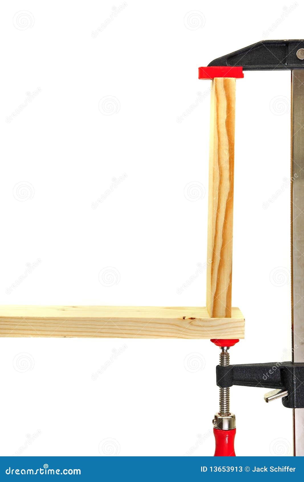 Wood clamp stock image. Image of lumber, hobby, timber - 13653913