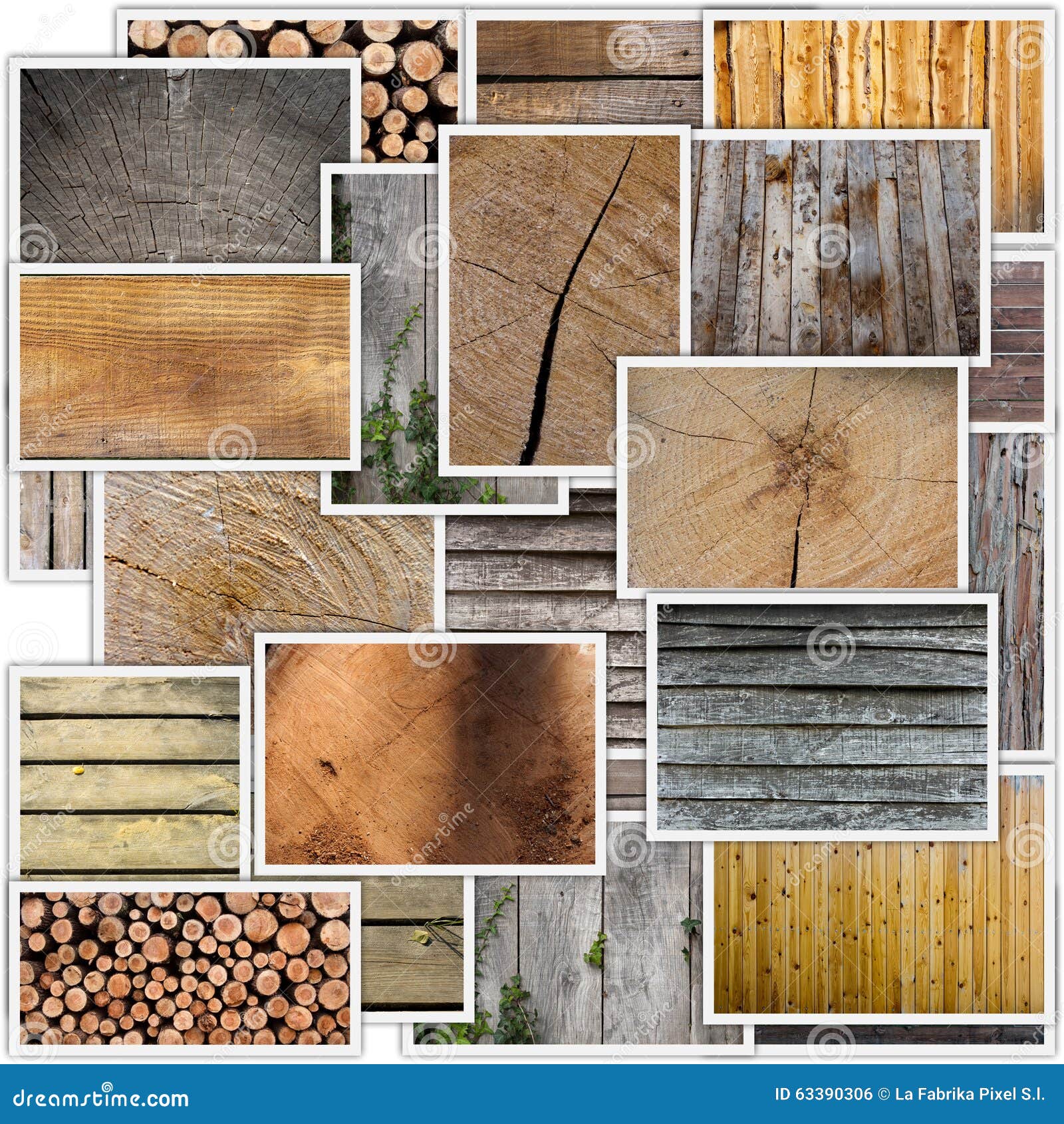 Wood collection stock photo. Image of wall, natural, barrier - 63390306