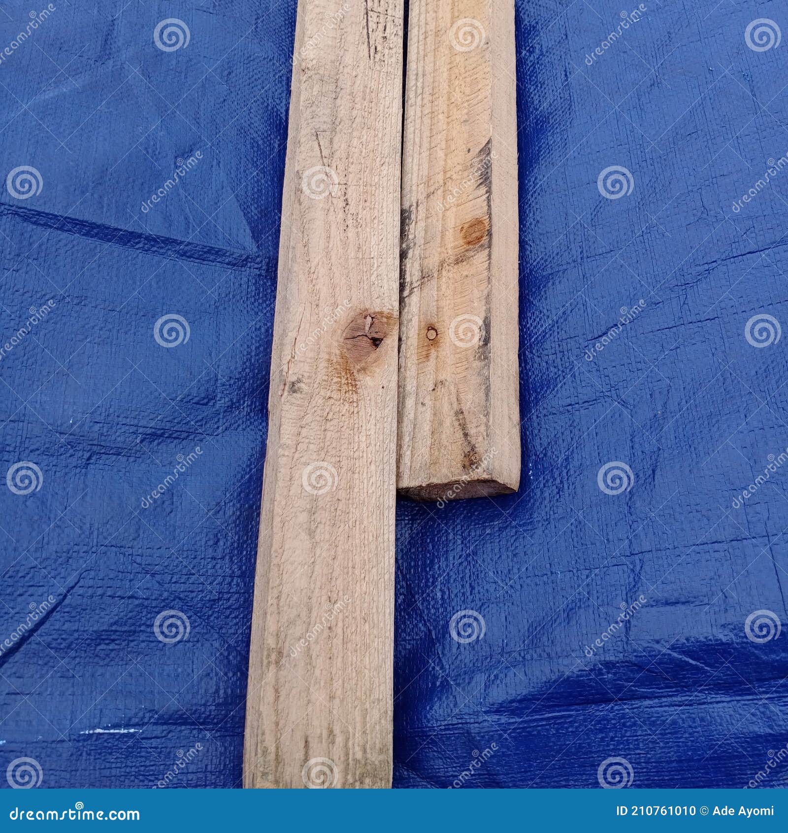 Wood Color Texture and Blue Covering Stock Photo - Image of texture ...