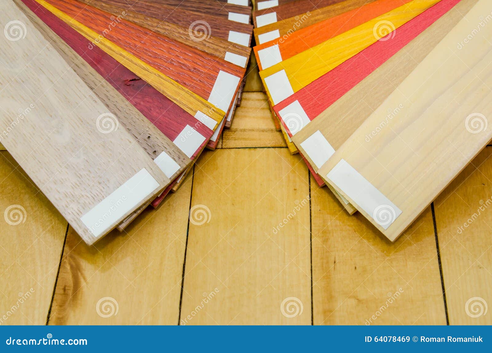 Wood Color and Texture Samples Stock Image - Image of furniture, home ...