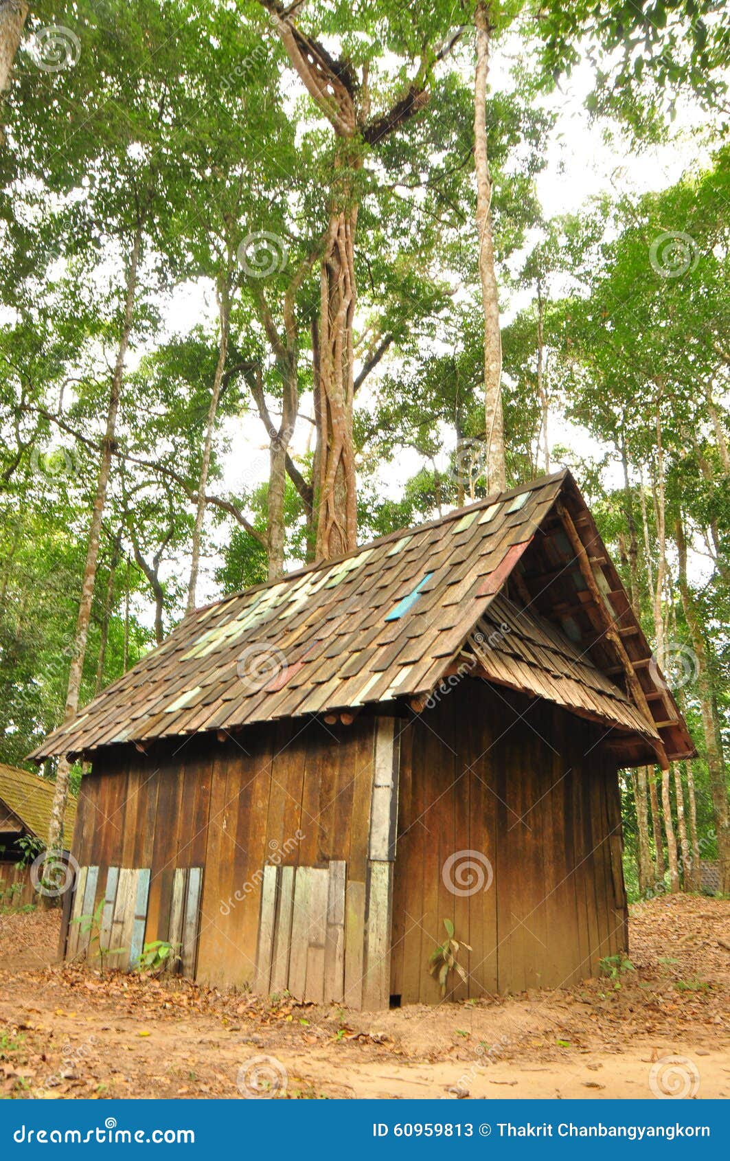 Wood cottage stock image. Image of cottage, wood, house - 60959813