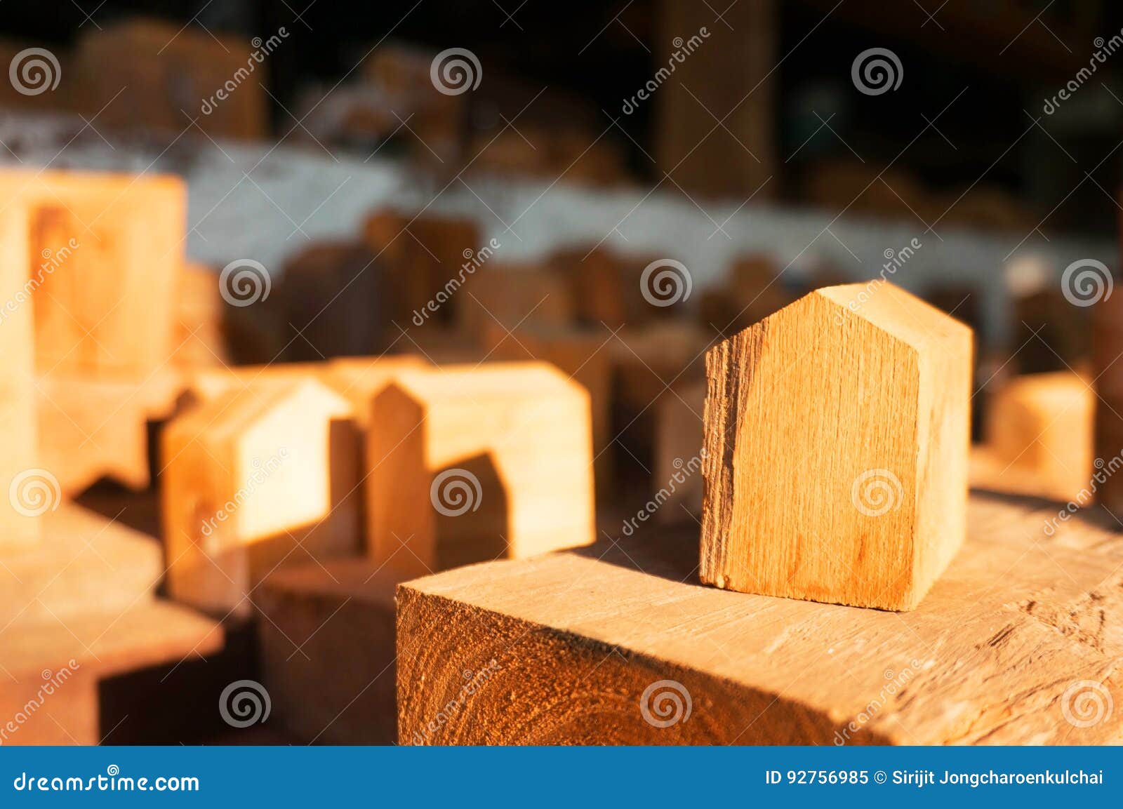 Wood Craft with sun light stock image. Image of hills - 92756985