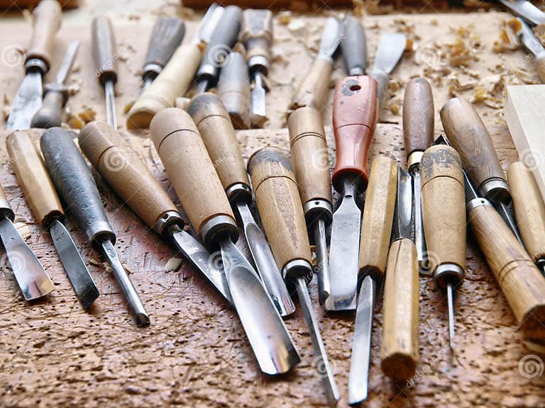 Wood craftsmanship stock image. Image of wood, sharp - 12064123