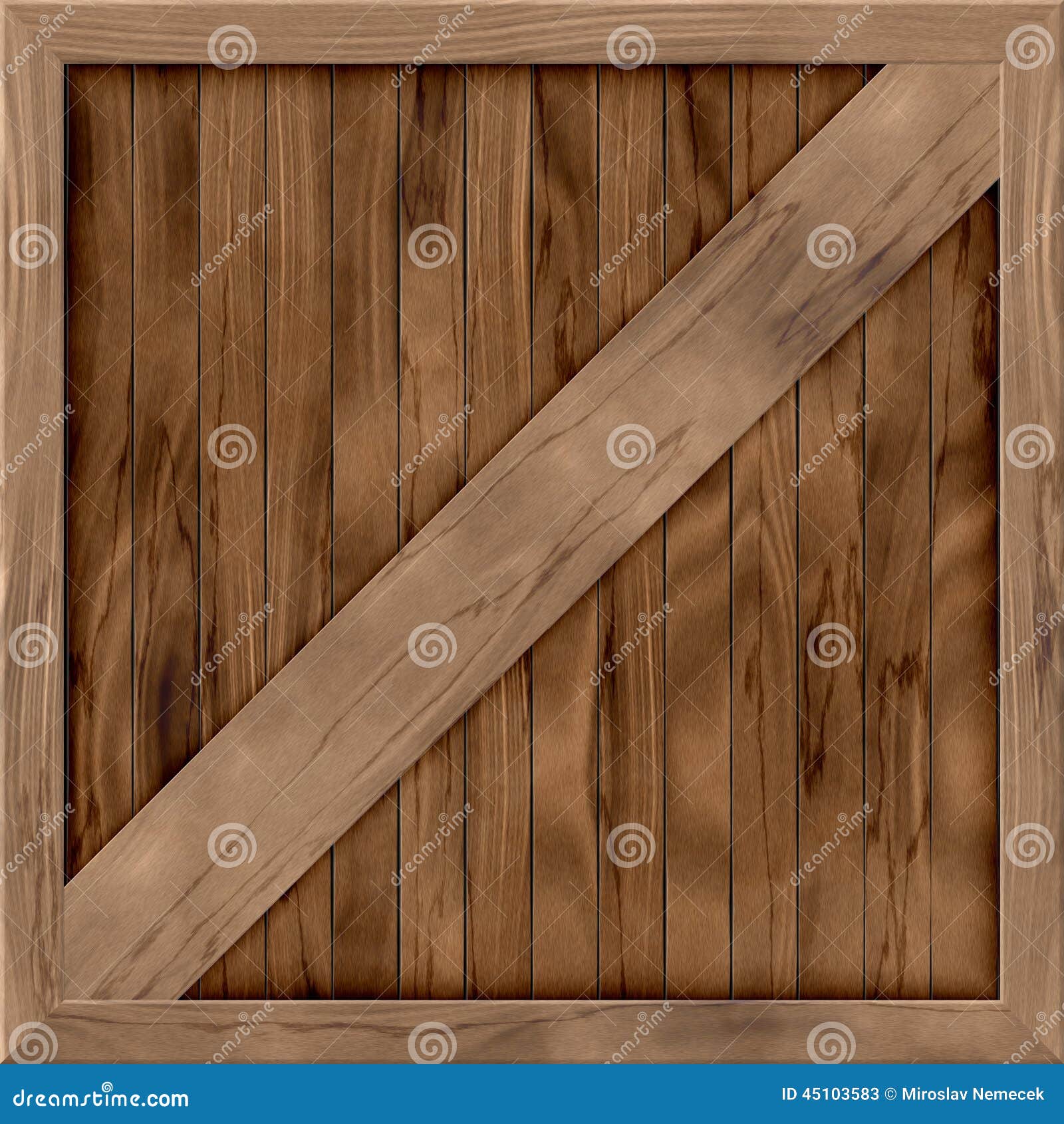 Wood Crate Generated Hires Texture Stock Illustration - Illustration of ...