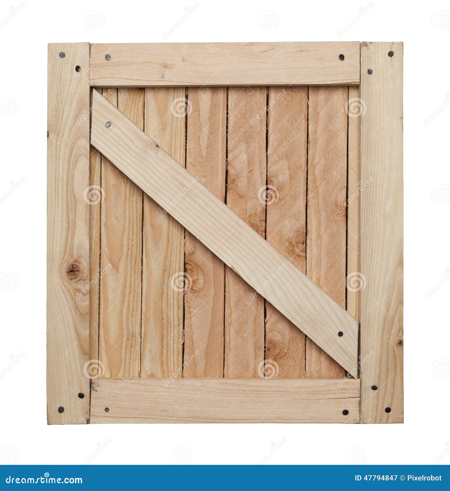 Wood Crate Top stock image. Image of delivering, blank - 47794847