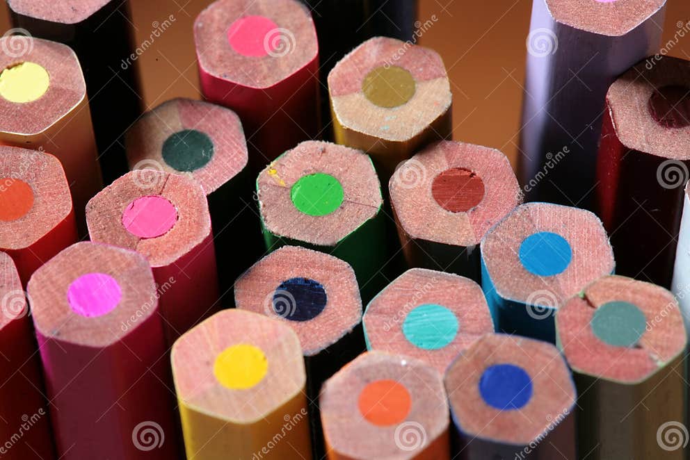 Wood crayon stock image. Image of bright, creative, heap - 1940077
