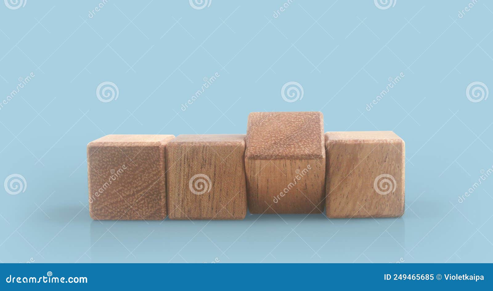 Wood cube arrange in shape stock image. Image of sign - 249465685