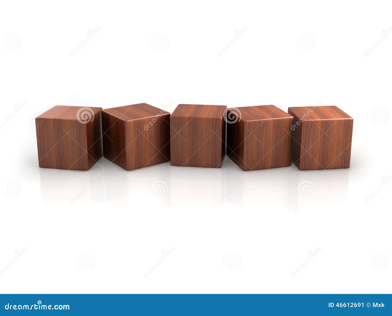 Wood cubes stock illustration. Illustration of composite - 46612691