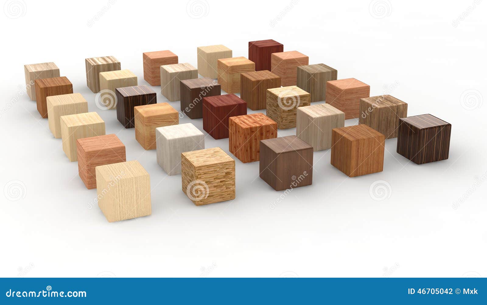 Wood cubes stock illustration. Illustration of flooring - 46705042