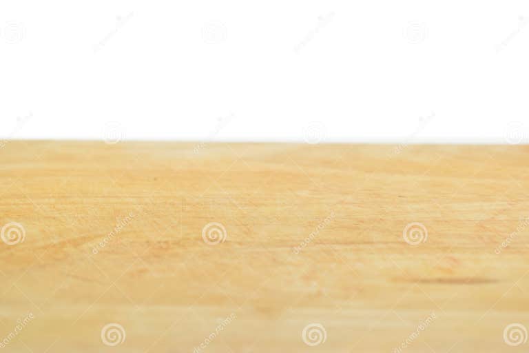 Wood Cutting Board Texture on White Background Stock Image - Image of ...