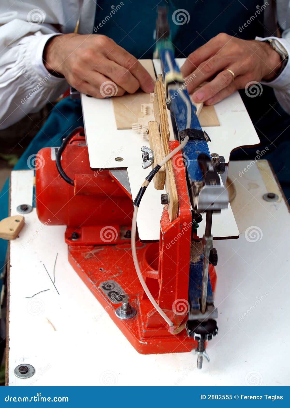 Wood cutting machine stock image. Image of work, craft - 2802555