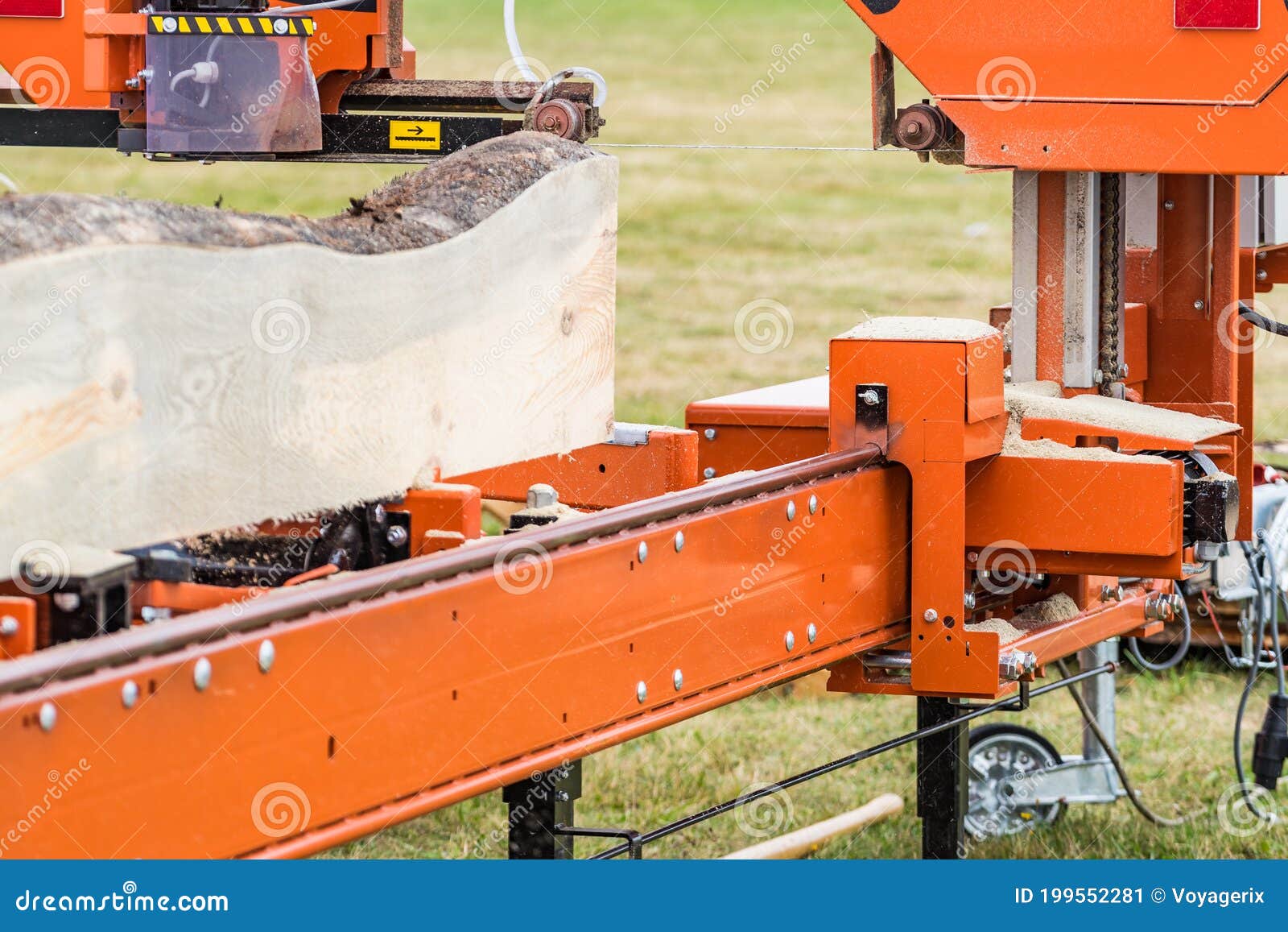 Wood cutting machine stock image. Image of carpentry - 199552281