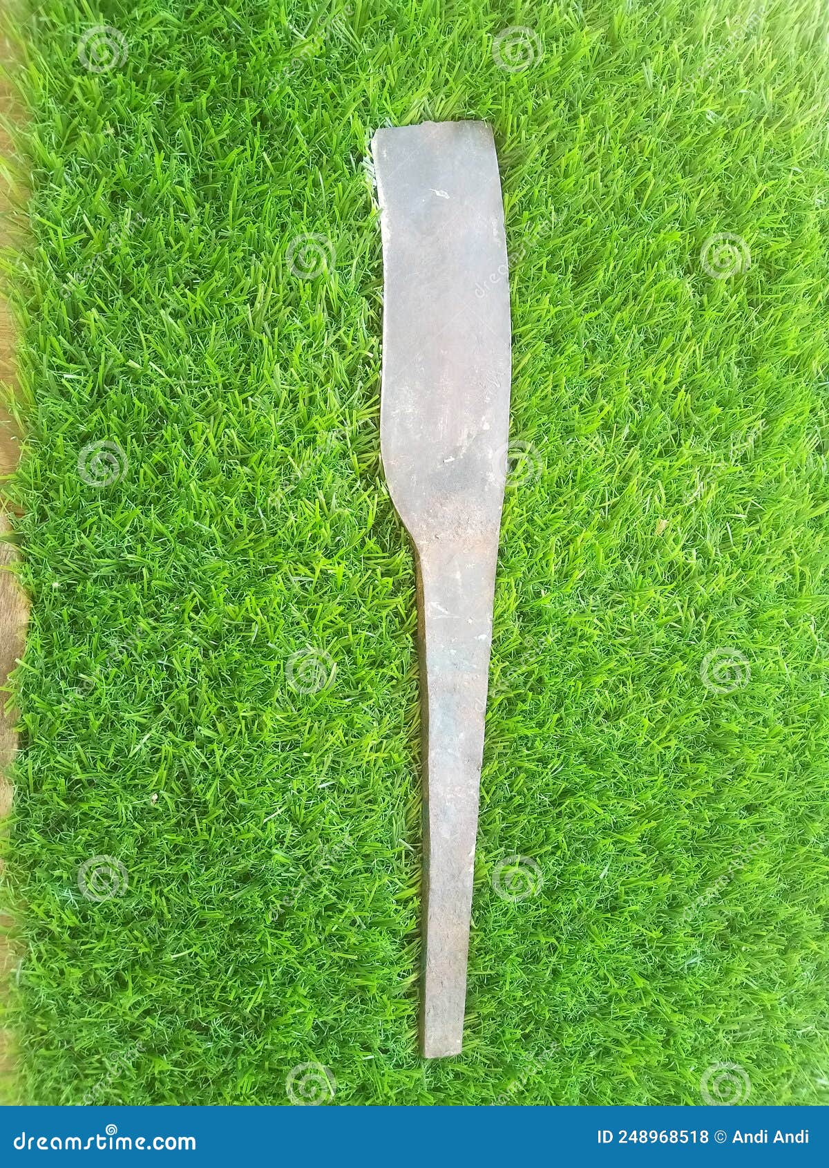 Broken wood cutter stock photo. Image of green, asphalt - 248968518