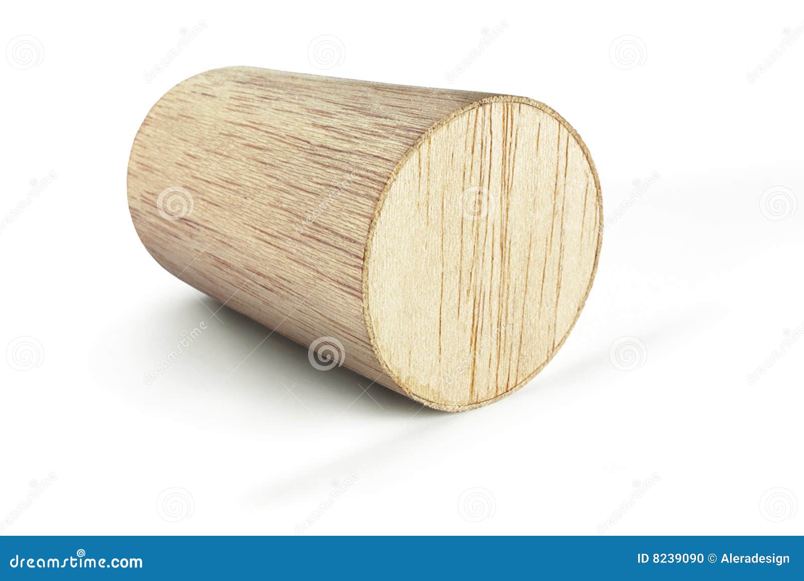 Wood Cylinder Podium, Product Display Stand On Floor Mosaic Background ...