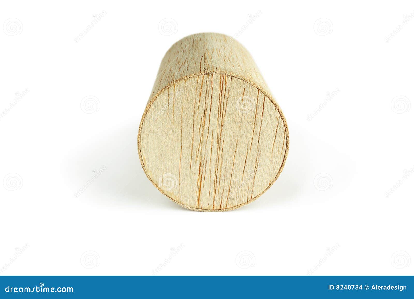 Wood Cylinder Podium, Product Display Stand On Floor Mosaic Background ...