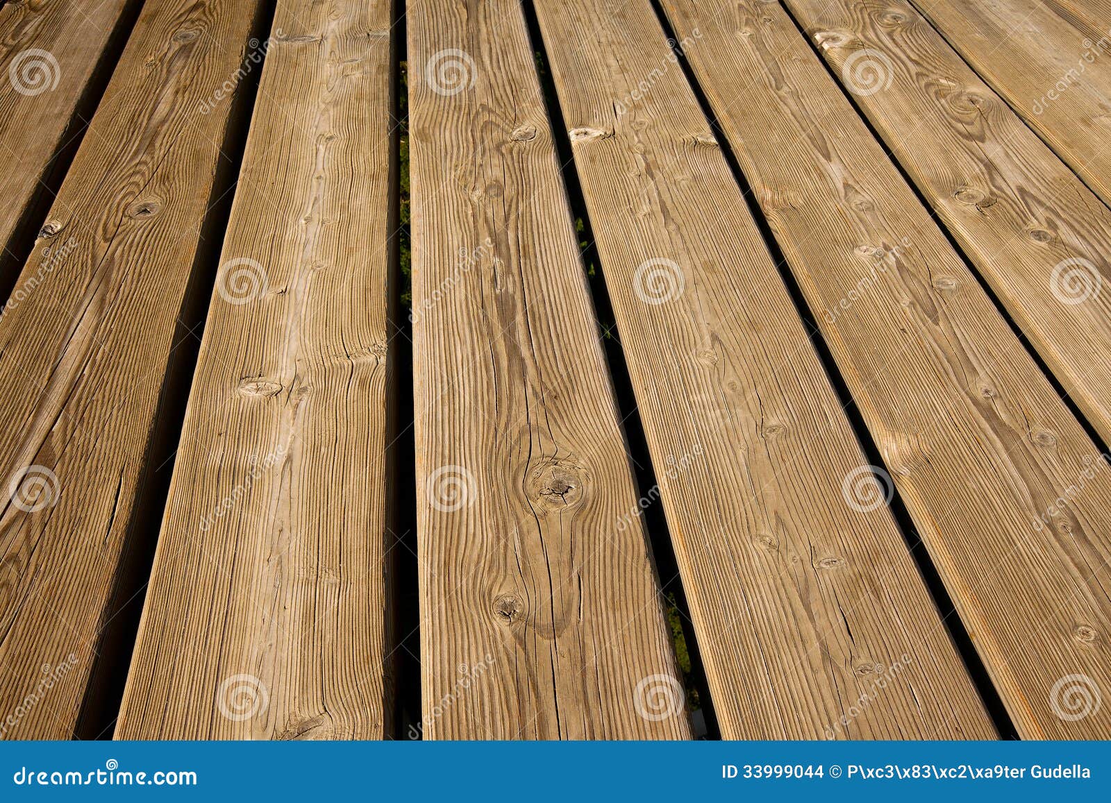Wood deck stock photo. Image of decking, perspective - 33999044
