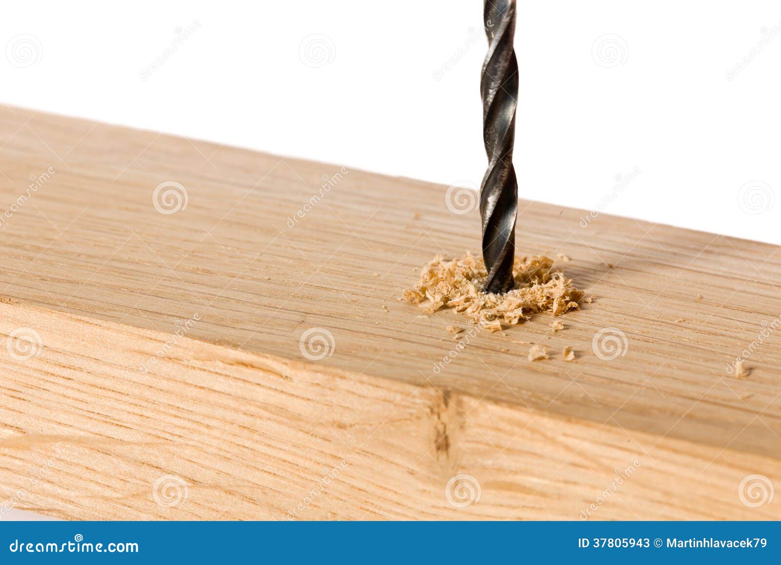 Wood drilling stock image. Image of work, wood, making - 37805943