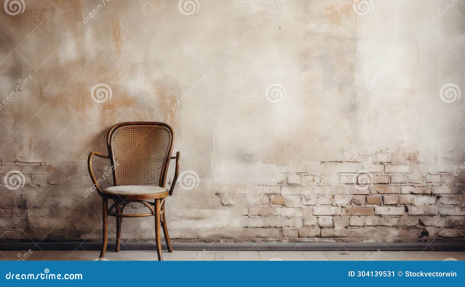 Wood Empty Rustic Background Stock Illustration - Illustration of ...