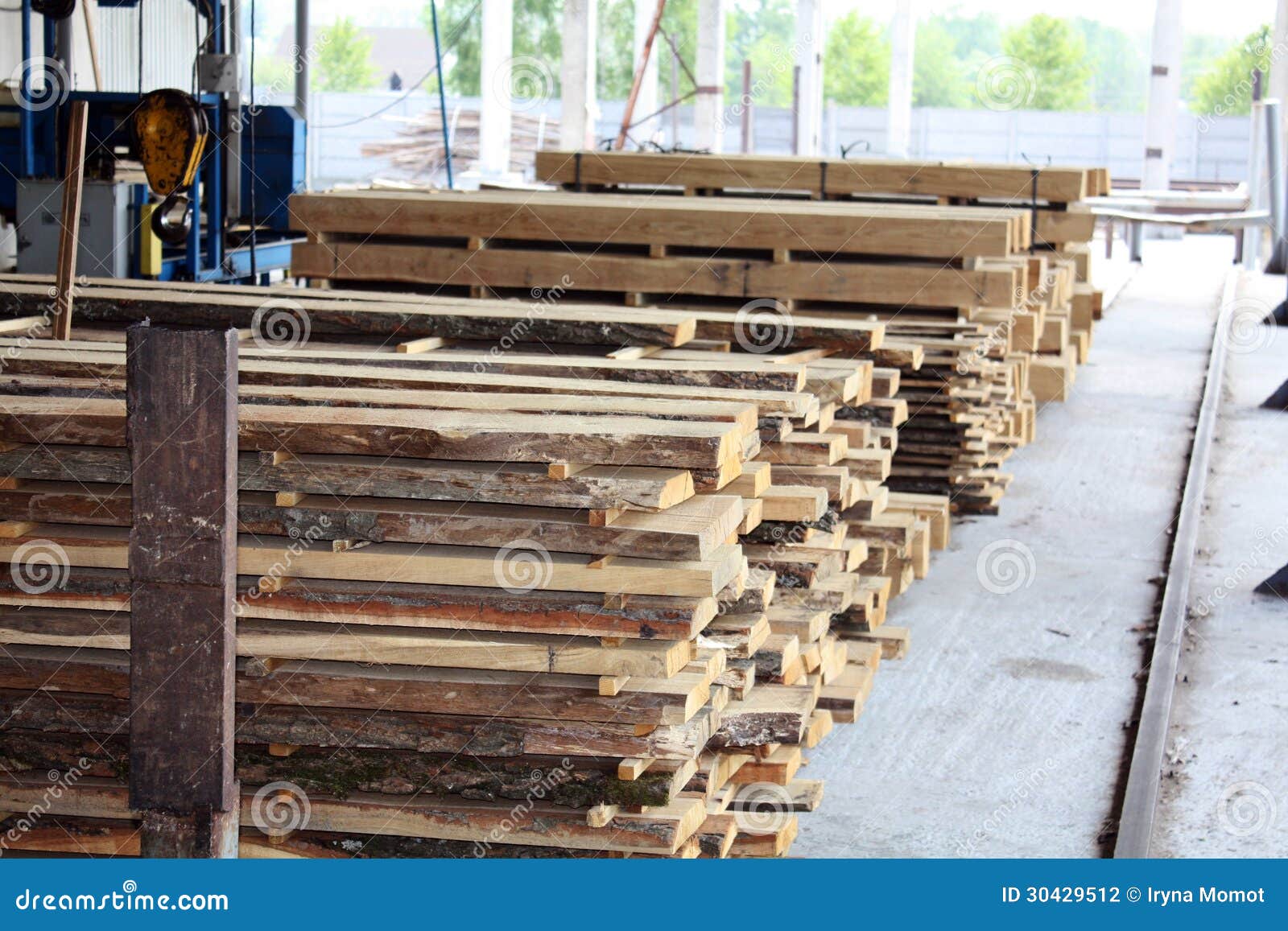 Wood factory stock photo. Image of spring, bench, board - 30429512