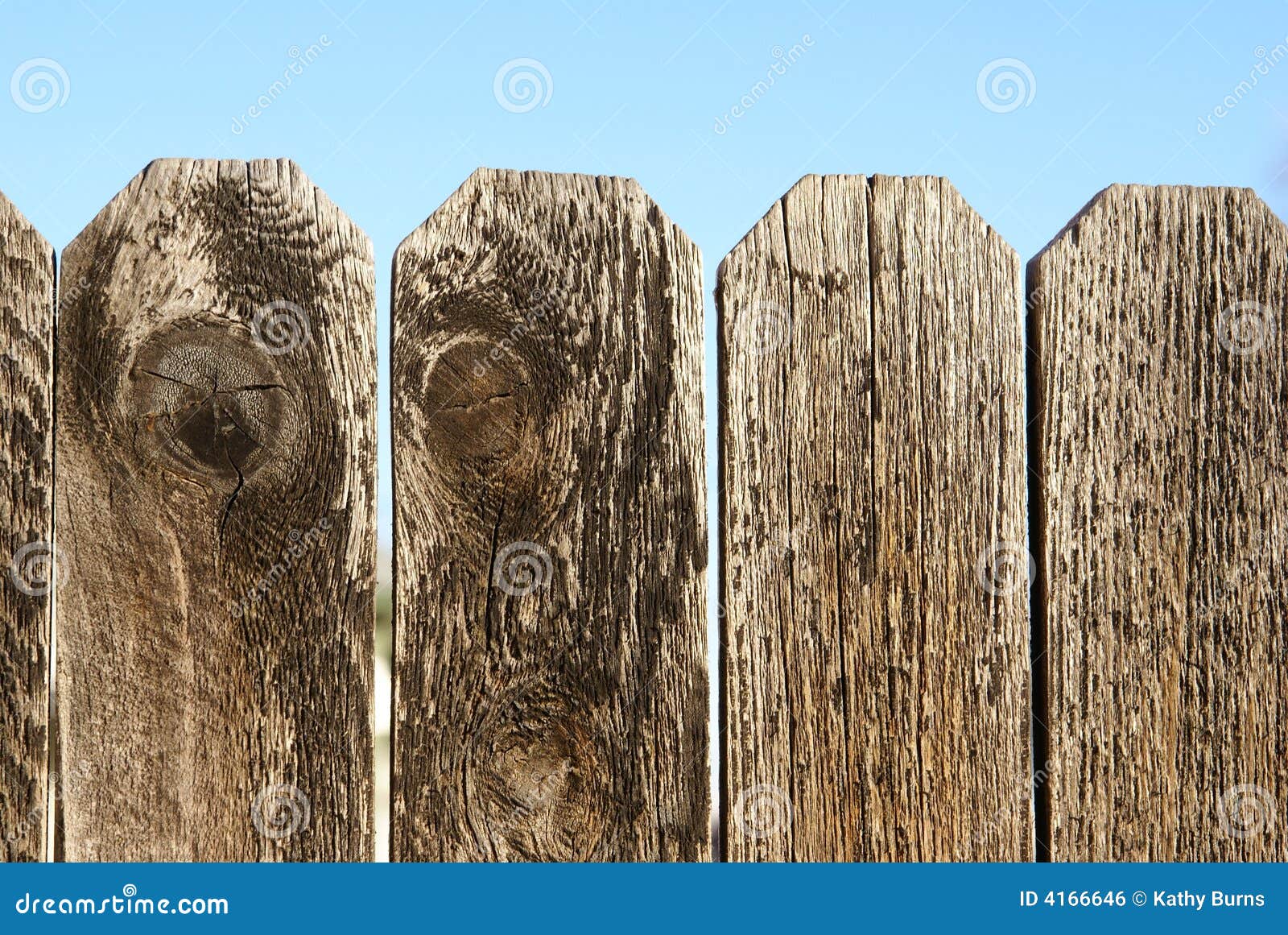 Wood Fence Top stock photo. Image of background, shape - 4166646