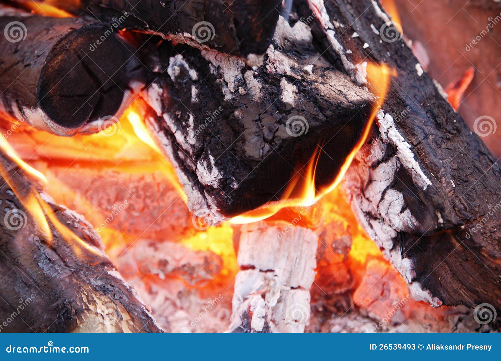 Wood in the fire stock image. Image of warmth, place - 26539493