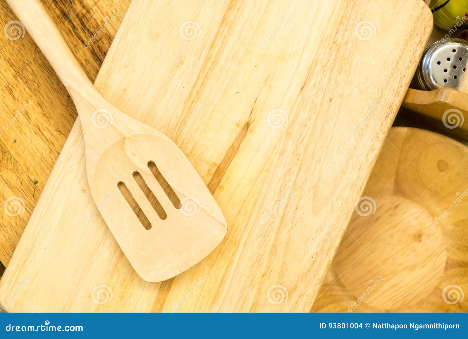 Wood Flipper or Wood Turner Stock Photo - Image of texture, utensils ...