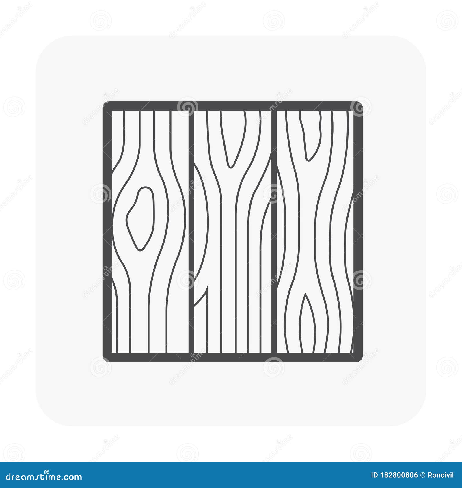 Wood floor icon stock vector. Illustration of laminate - 182800806