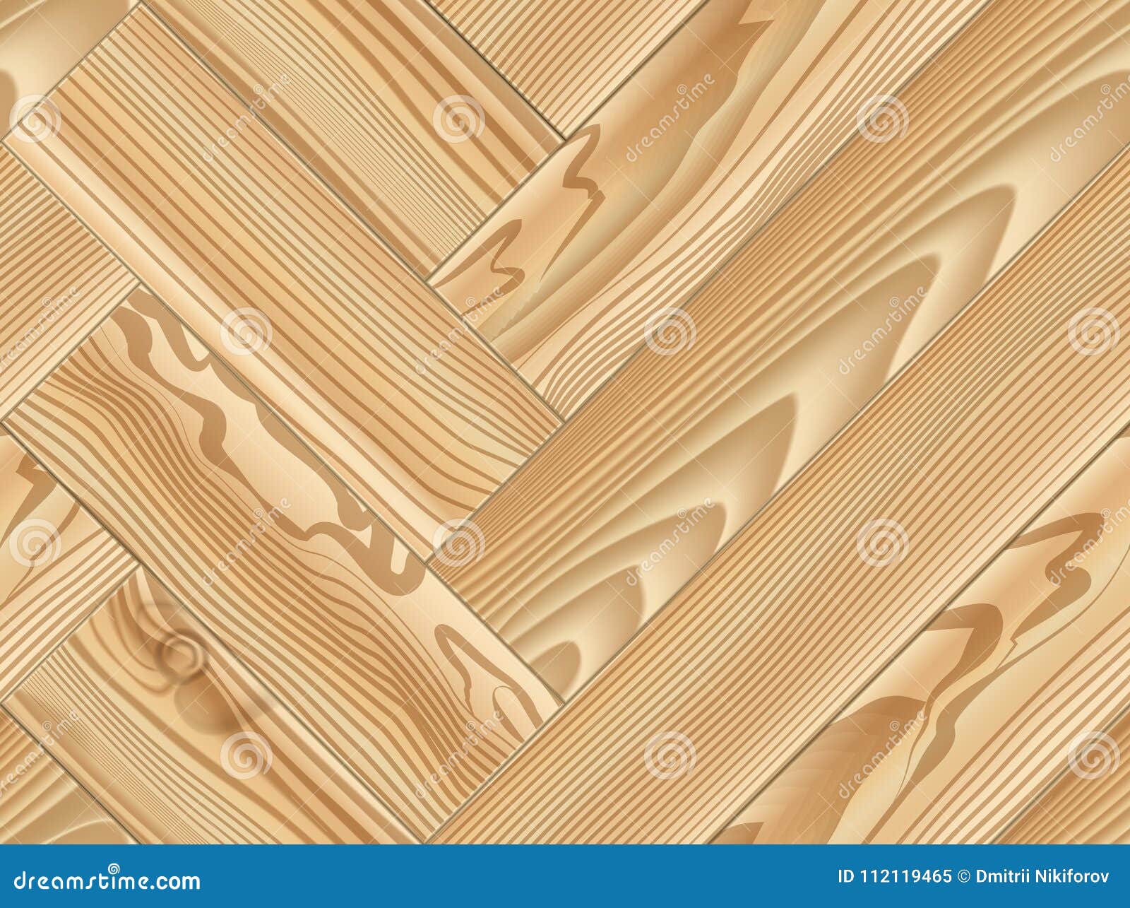 Wood Floor Parquet Seamless Pattern. Vector Illustration Stock Vector ...