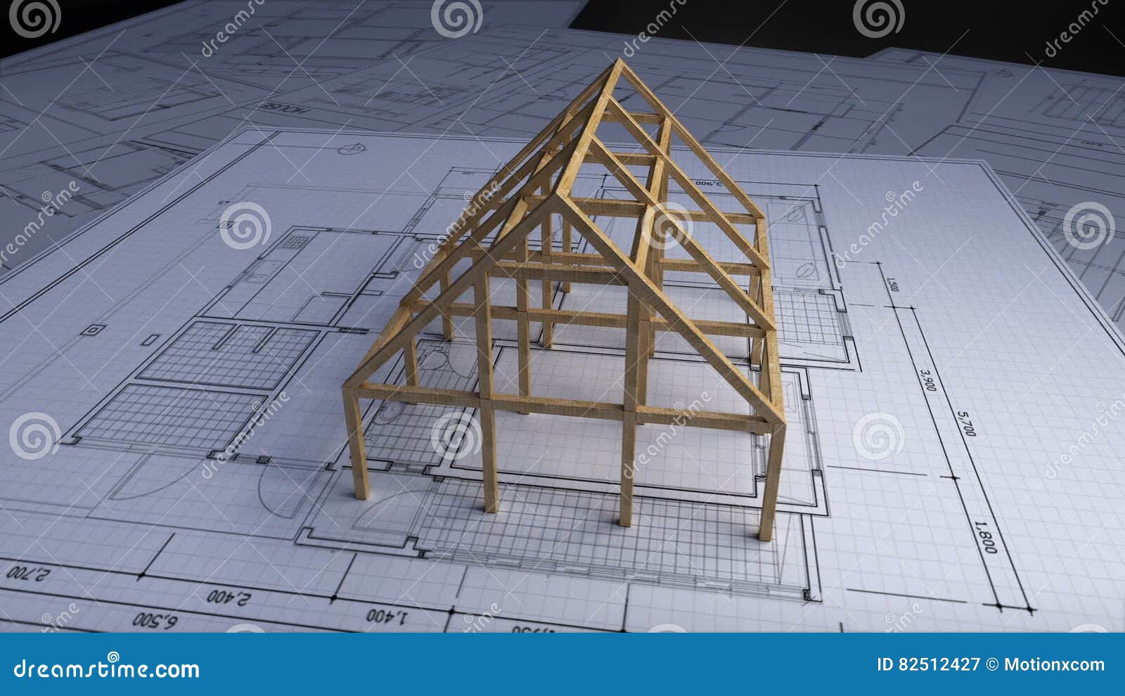 Wood Frame Construction Drawing