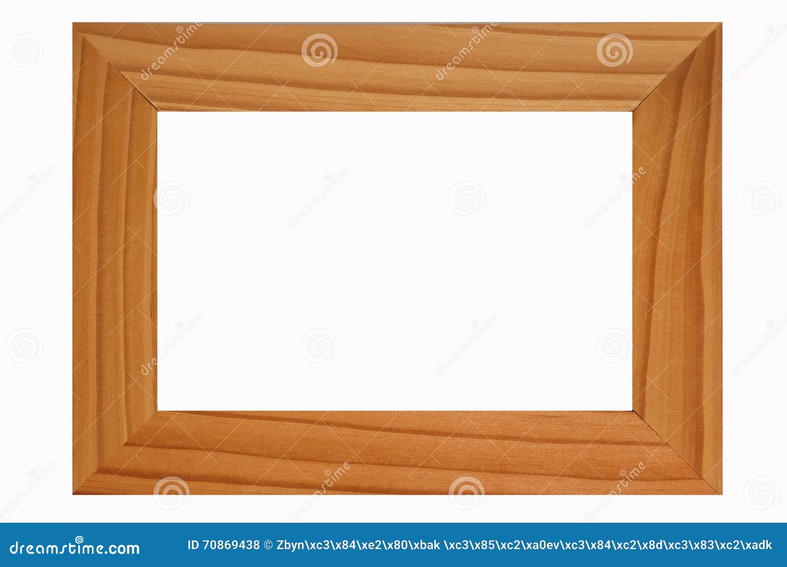 A wood frame. stock photo. Image of object, alignment - 70869438