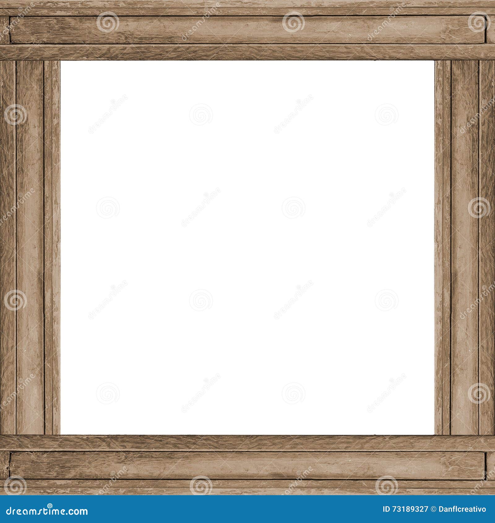 Rustic Wooden Frame Clipart