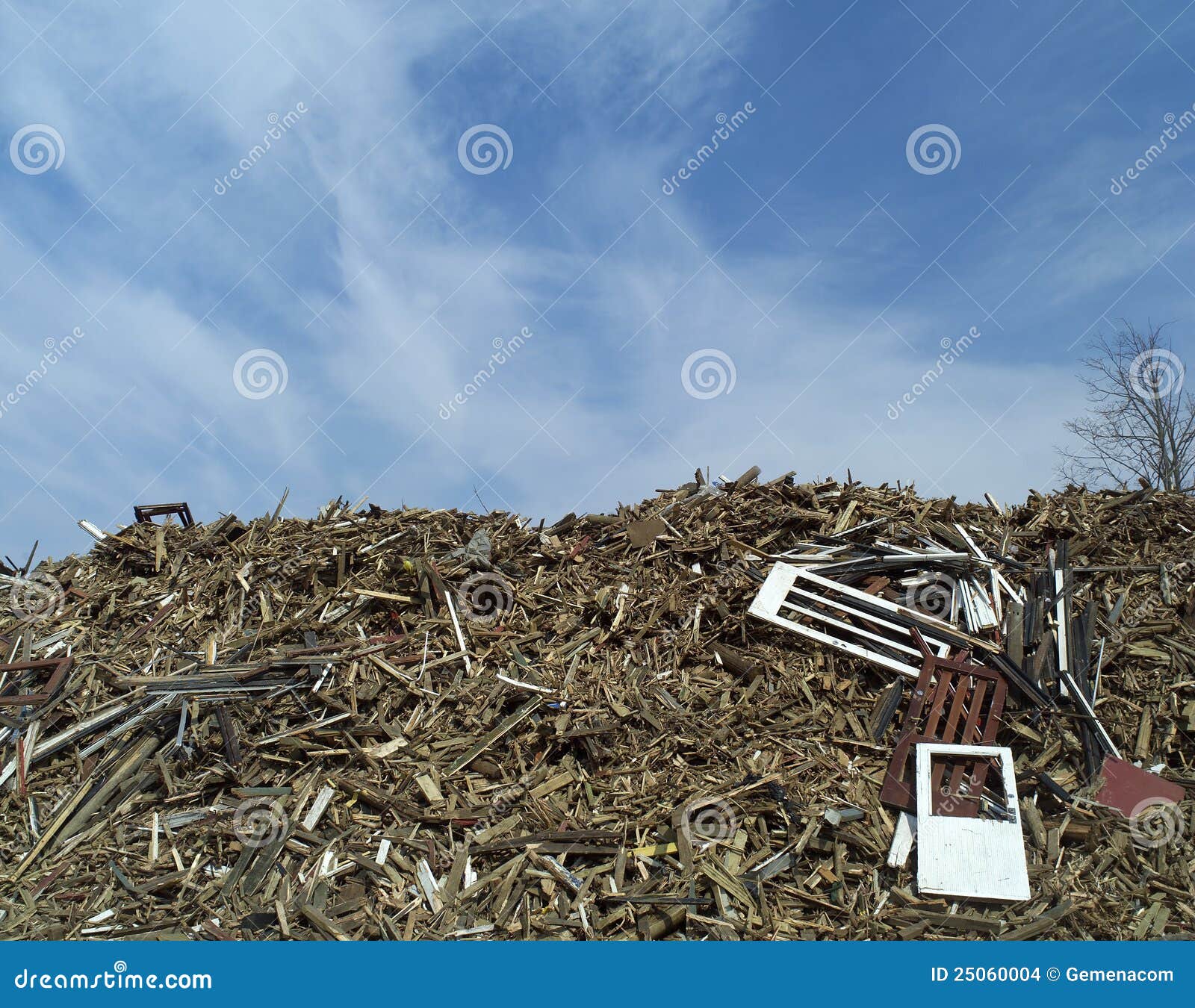 Wood Garbage stock photo. Image of dump, summer, heap - 25060004