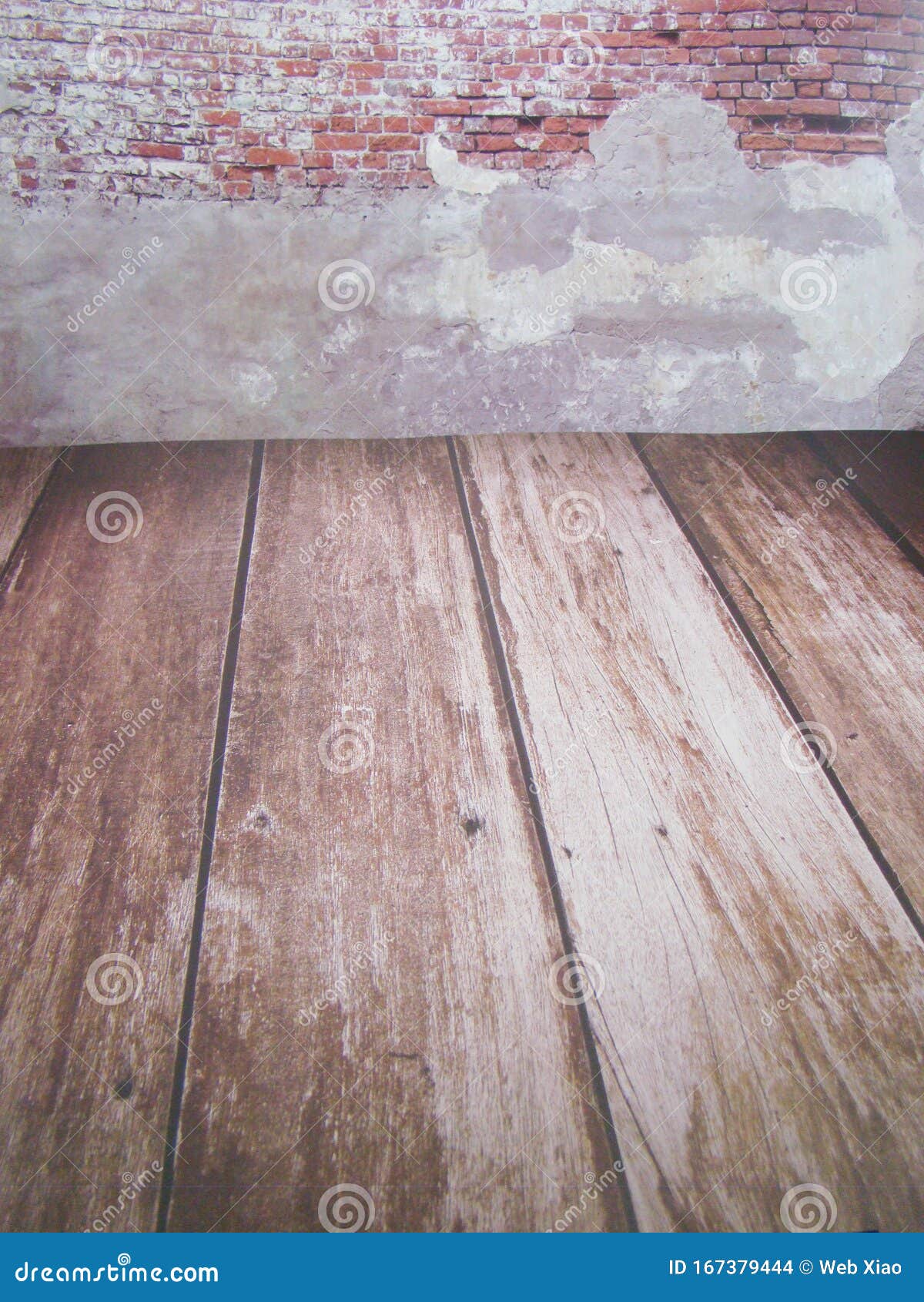 Concrete with Wood Panel Marks Background Stock Photo - Image of ...