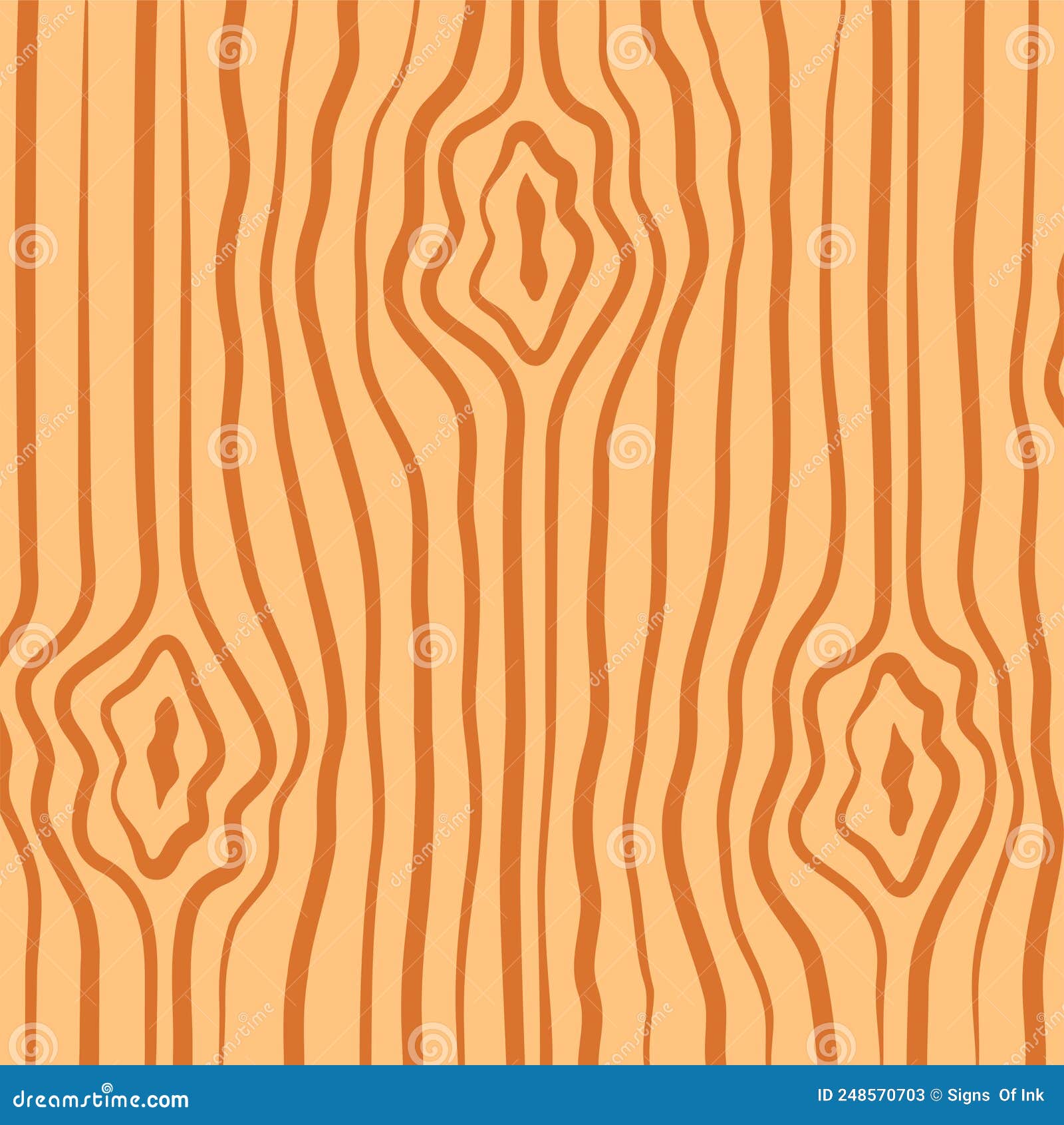 Wood Grain Texture Seamless Pattern Stock Vector - Illustration of ...