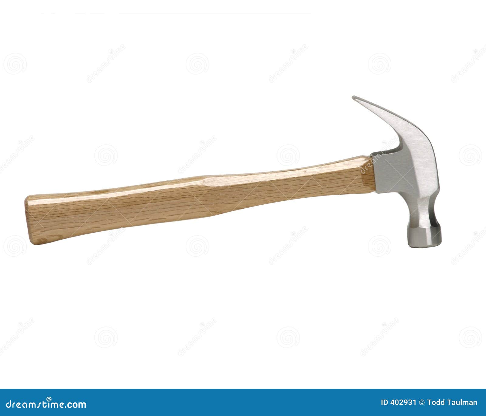 Wood Handle Hammer stock image. Image of remodel, household - 402931