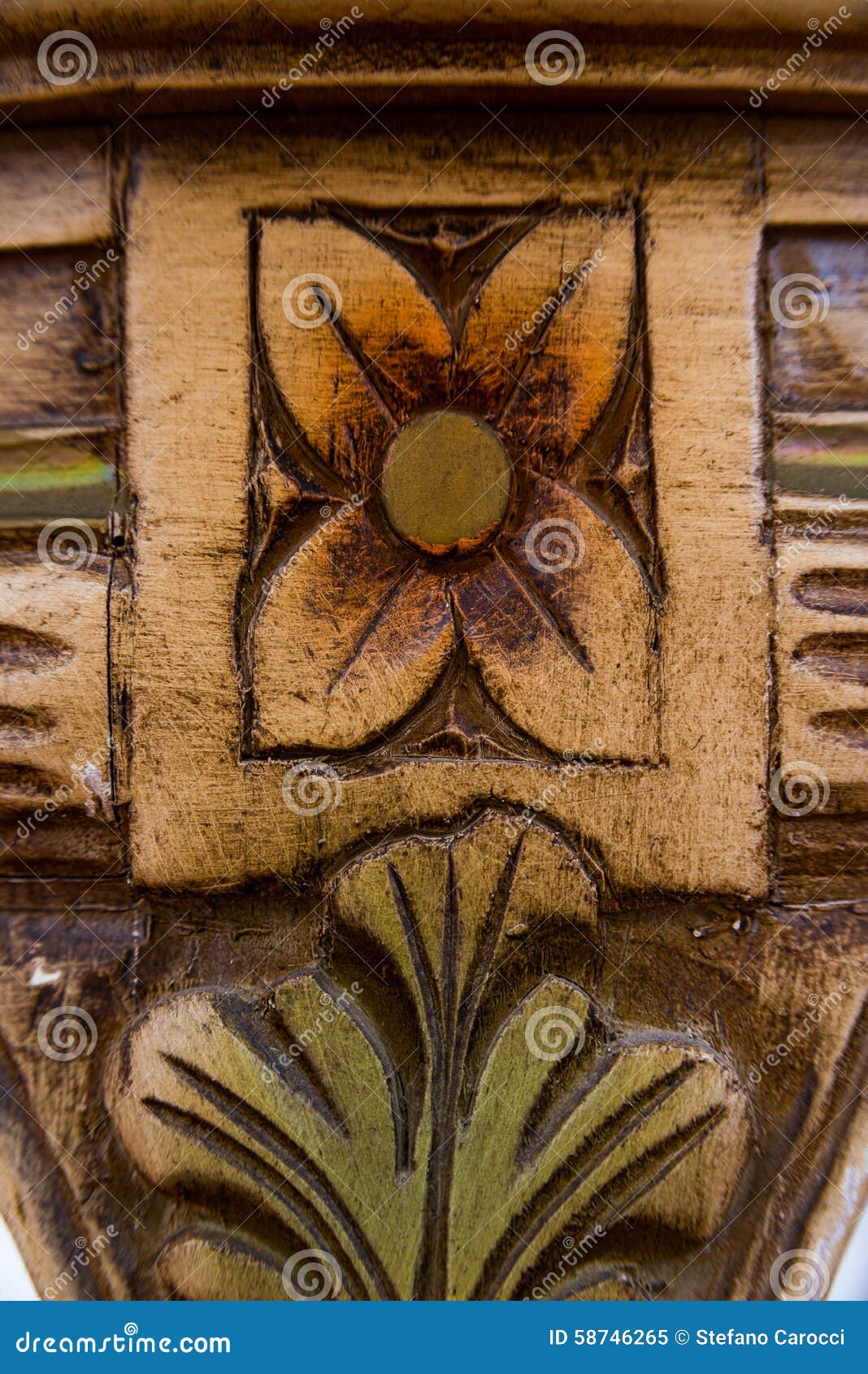 Wood Inlay stock image. Image of burl, flowers, inlay - 58746265