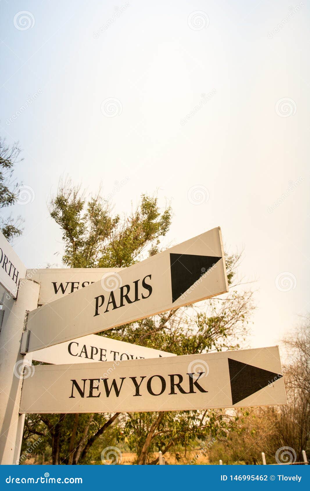 The Wood Label Guidecity Signboard Stock Photo - Image of copy ...
