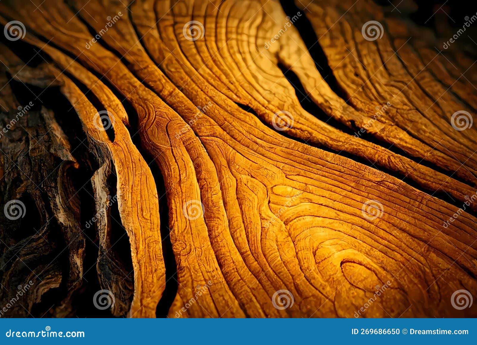 Wood Larch Texture of Cut Tree Trunk, Close-up. Wooden Pattern Stock ...