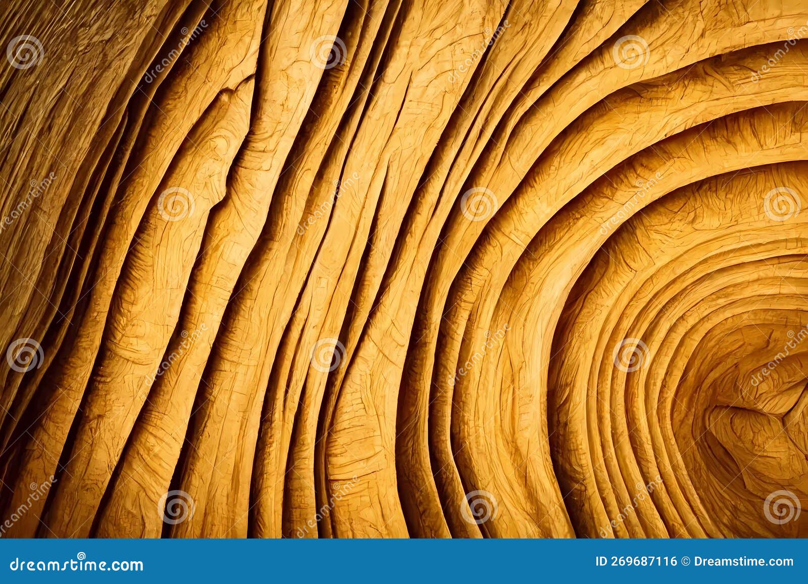 Wood Larch Texture of Cut Tree Trunk, Close-up. Wooden Pattern Stock ...