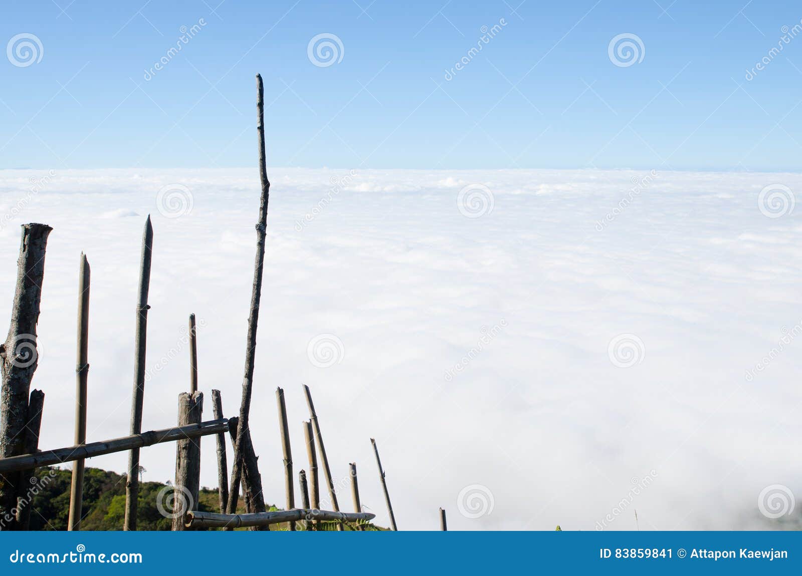 Wood leak,sky, clouds, stock image. Image of national - 83859841