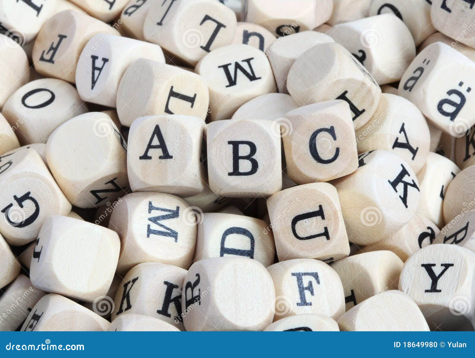 Wood letter blocks stock photo. Image of elementary, cubic - 18649980