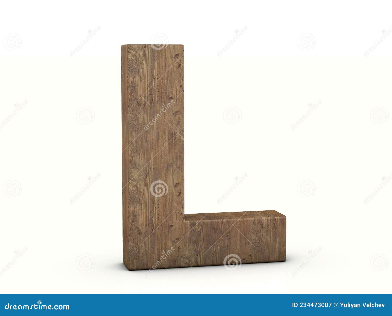 Wood letter L stock illustration. Illustration of timber - 234473007