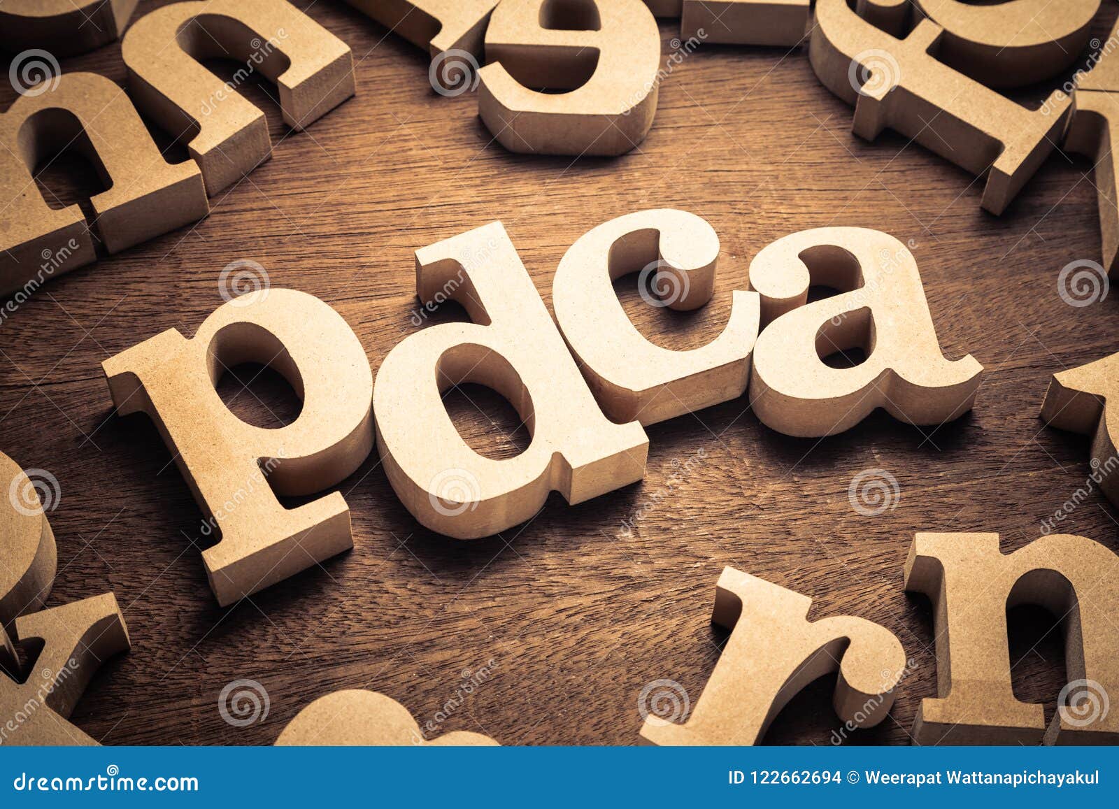 PDCA Plan Do Check Act stock photo. Image of pdca, process - 122662694