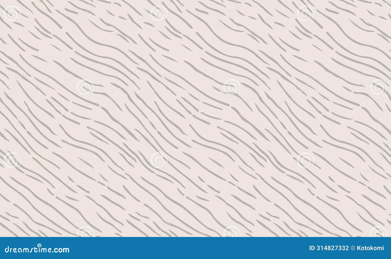 Wood Linear Texture, Beige Lines on White Background, Vector Seamless ...