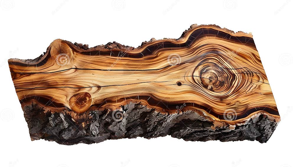 Wood log cut out stock illustration. Illustration of generated - 323820963