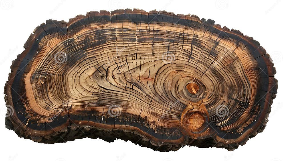 Wood log cut out stock illustration. Illustration of closeup - 323820984